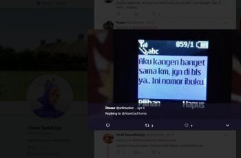 Terpotong Sebagian, Isi SMS di Ponsel Jadul Ini Bikin Penasaran ...