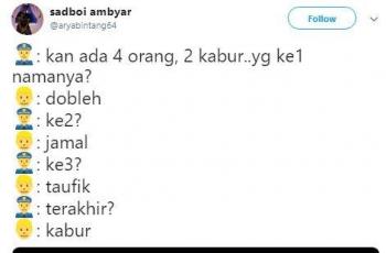 Ramai Meme Kocak Dobleh Jamal Taufik dan Kabur, Ini Asal Muasalnya ...